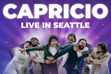 Band Capricio Recap Tour 2025 – Live in Seattle on Feb 22 at Vasa Park ...
