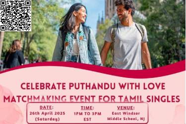 Celebrate Puthandu With Love Matchmaking Event For Tamil Singles at ...