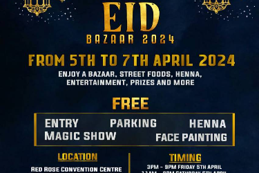 EID BAZAAR 2024 IN Mississauga, at Red Rose Convention Centre ...