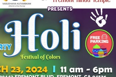 FOG Holi 'Festival of Colors' at Washington High School, Fremont, CA ...