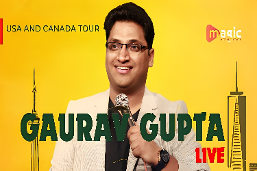 Gaurav Gupta Live Show in Orlando on June 06, 2025 at SAK Comedy Lab ...