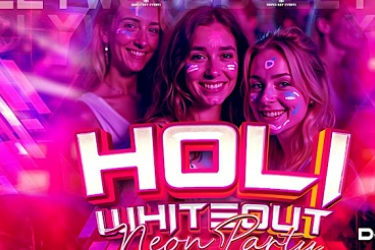Holi All White Neon Party | Bollywood & South Indian [2 Music Rooms ...