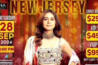 KINJAL DAVE Garba in New Jersey at Meadowland Expo Ctr, Secaucus, NJ | Indian Event