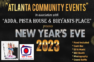 New Year's Eve 2023 at Astro Celebrations, Cumming, GA | Indian Event