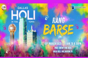 RANG BARSE-BIGGEST HOLI EVENT-MARCH 15TH-DALLAS-2025 at ANDERSONS ...