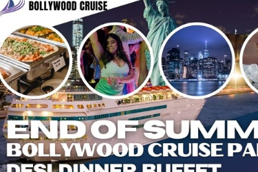 Saturday Night Desi Cruise Party and Desi Dinner Buffet in New York City Sep 14 at Skyport ...