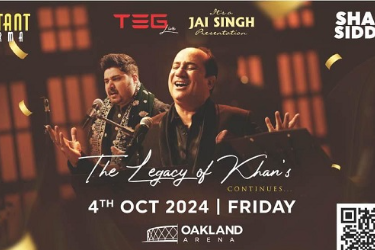 The Legacy of Khans - Rahat Fateh Ali Khan Live In Bay Area at Oakland Arena, Oakland, CA ...