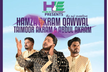 The sufi Sensation Hamza Akram Qawwal Taimoor Akram & Abdul Akram at Hyatt Regency Princeton ...